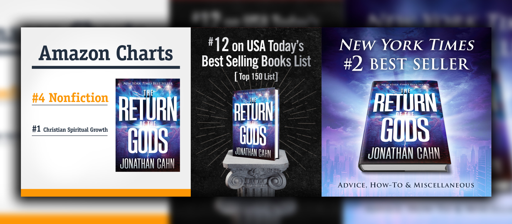 The Return of the Gods - Books by Jonathan Cahn