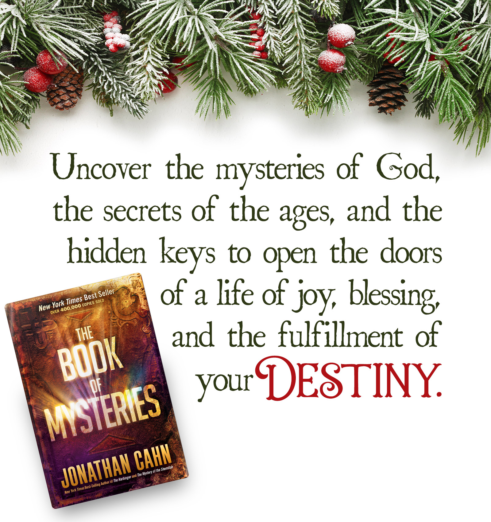 The Book of Mysteries - Books by Jonathan Cahn